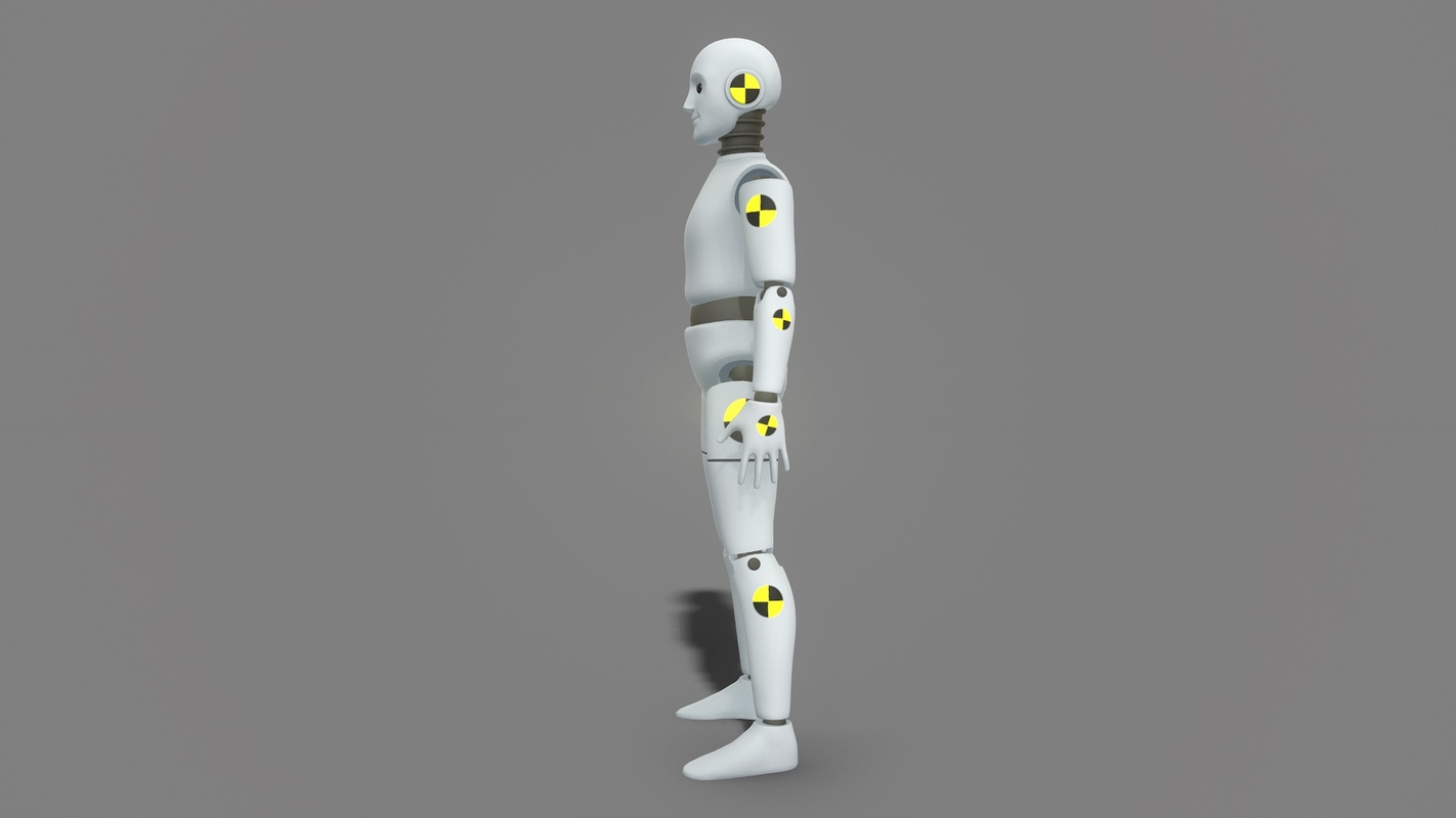 3D ready robotic test dummy model - TurboSquid 1433582