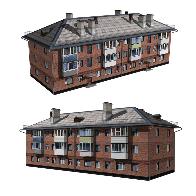 3D architecture house structure model - TurboSquid 1433686