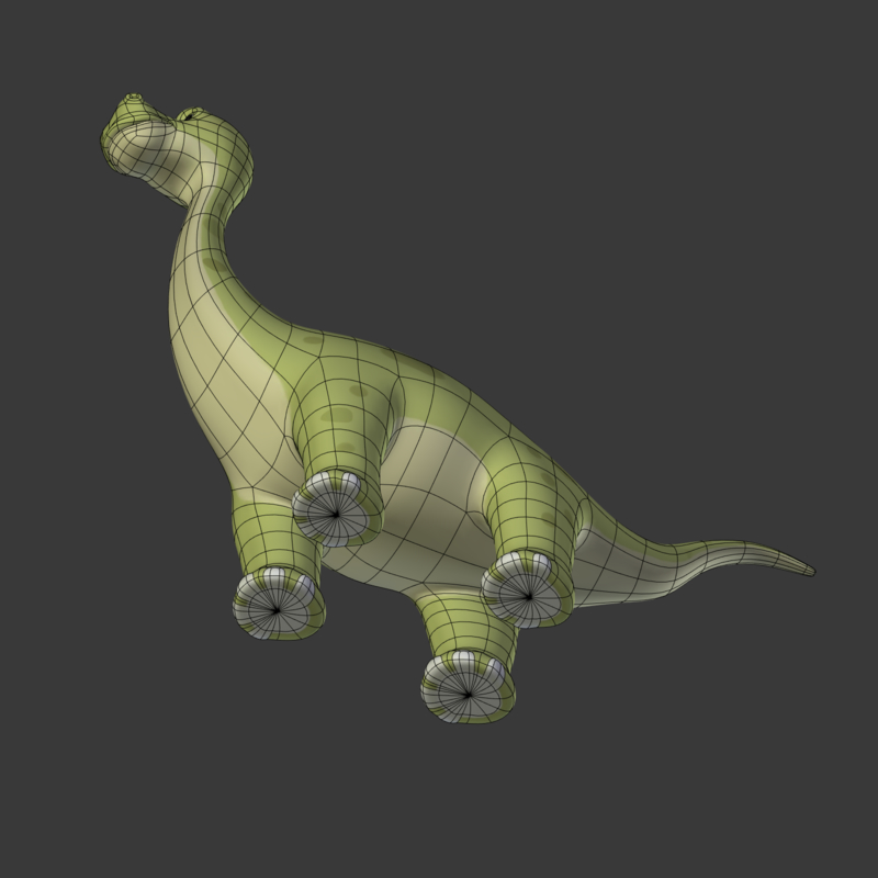 Toy dinosaur 3D model - TurboSquid 1246906