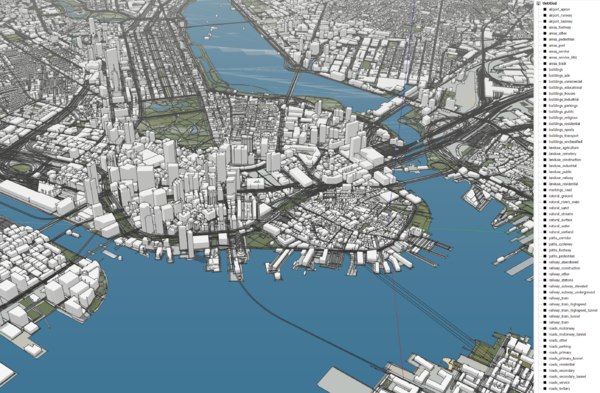 Boston city - 3D - TurboSquid 1334271