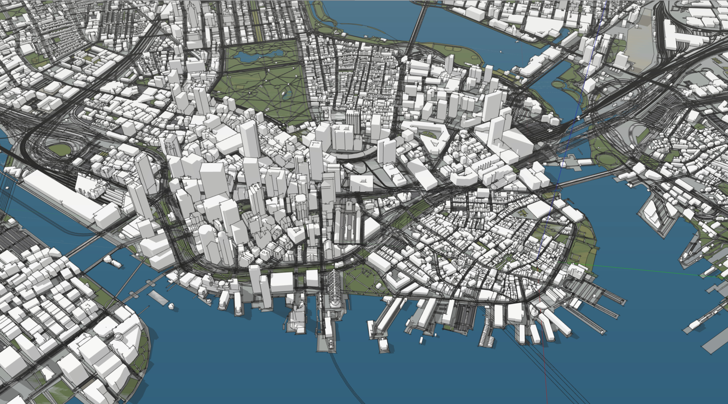 Boston city - 3D - TurboSquid 1334271