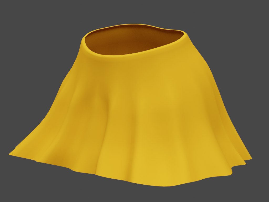 Free 3D skirt - TurboSquid 1434052