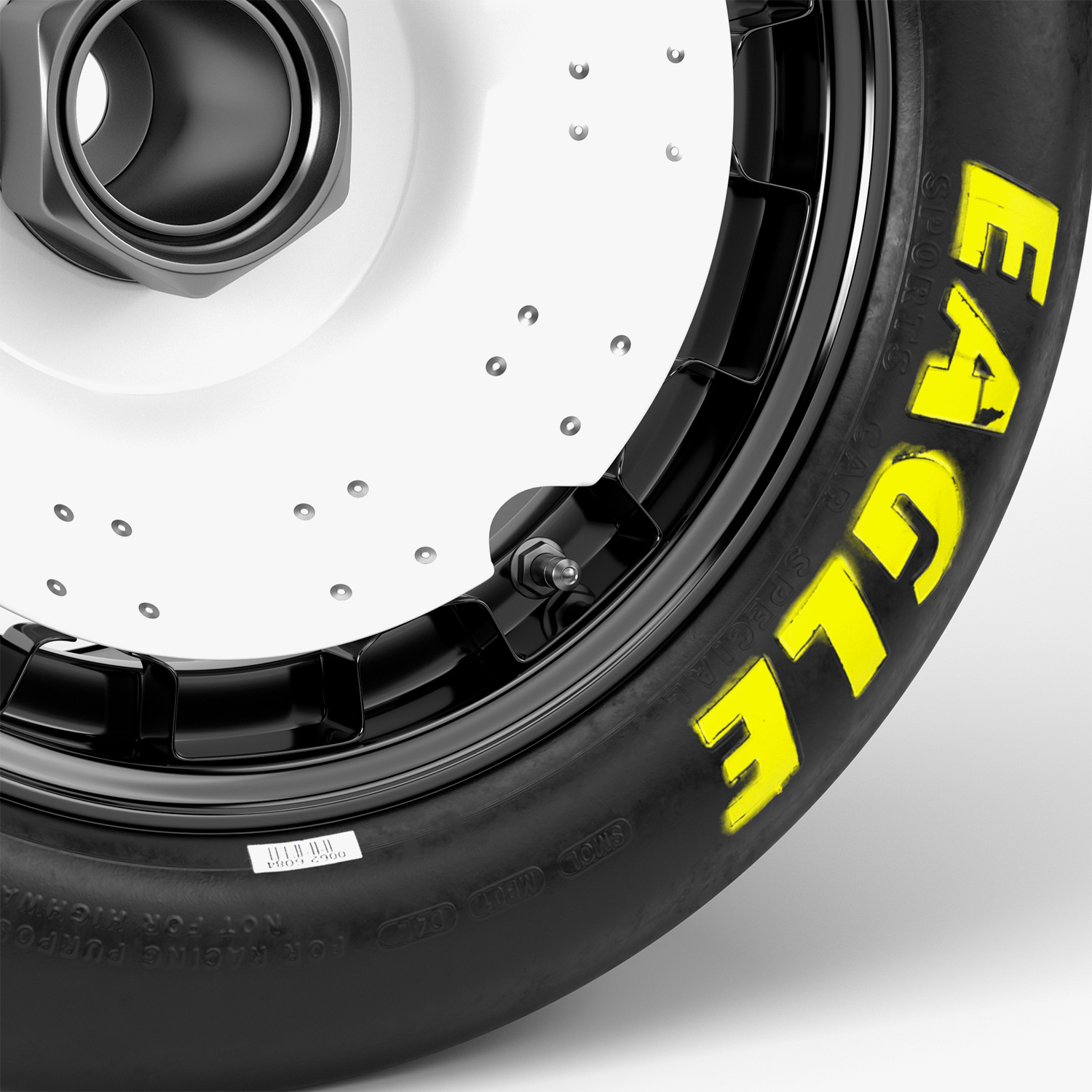 3D goodyear eagle turbofan wheel rim - TurboSquid 1434088