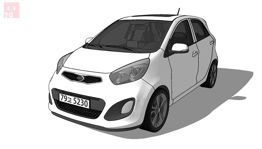 Kia picanto 3D model - TurboSquid 1434207