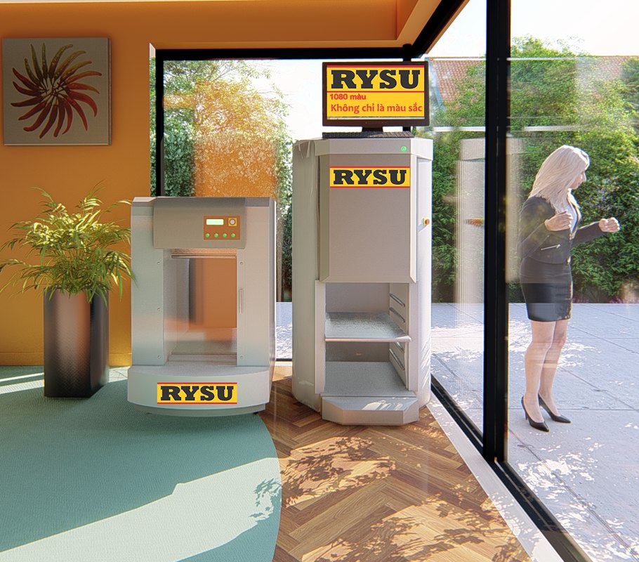 3D paint machine model - TurboSquid 1434404