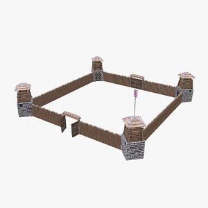 3D Fort Models | TurboSquid