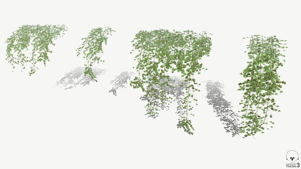 Ivy modular assets 3D model - TurboSquid 1434500