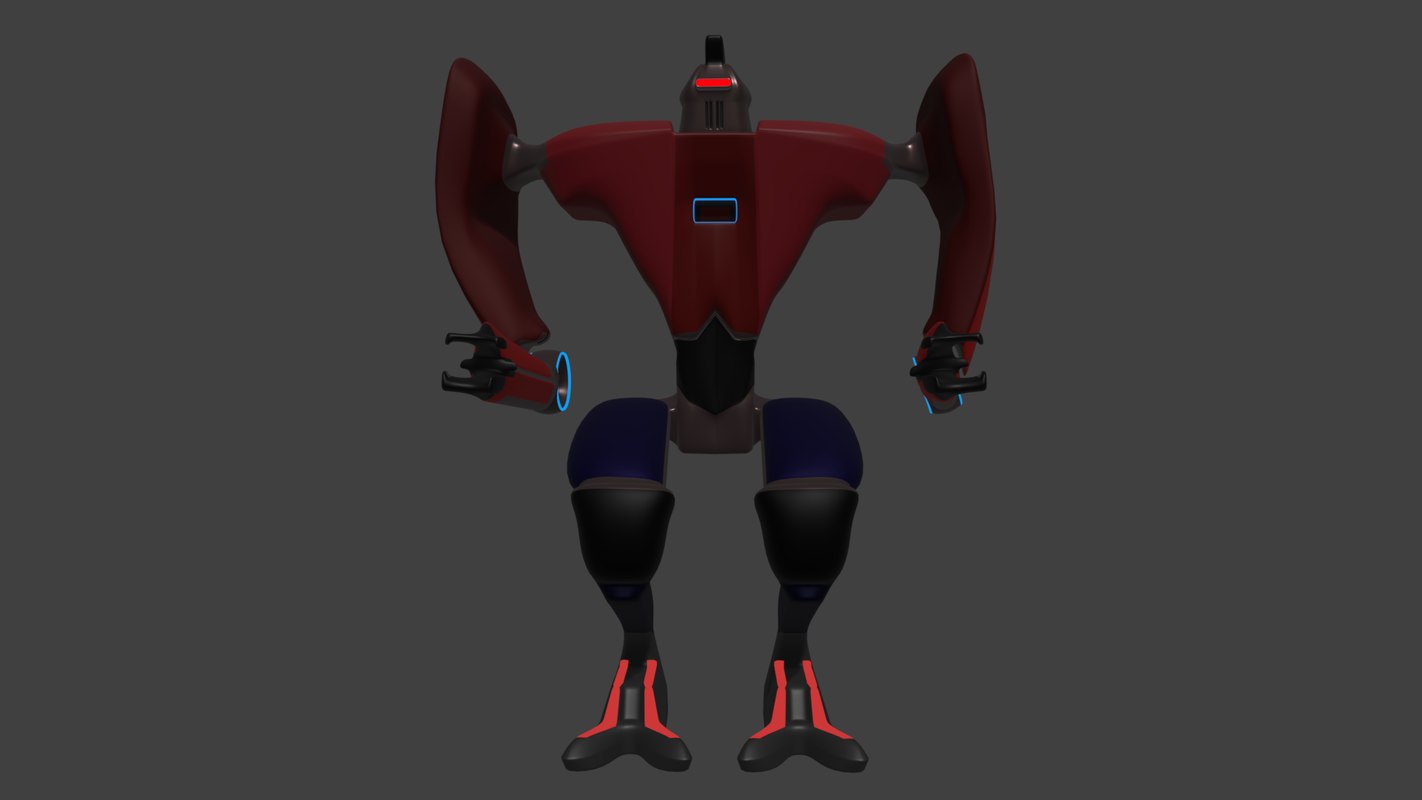 Loader robot enemy 3D - TurboSquid 1434631