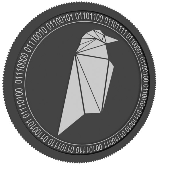 3D ravencoin black coin - TurboSquid 1434739