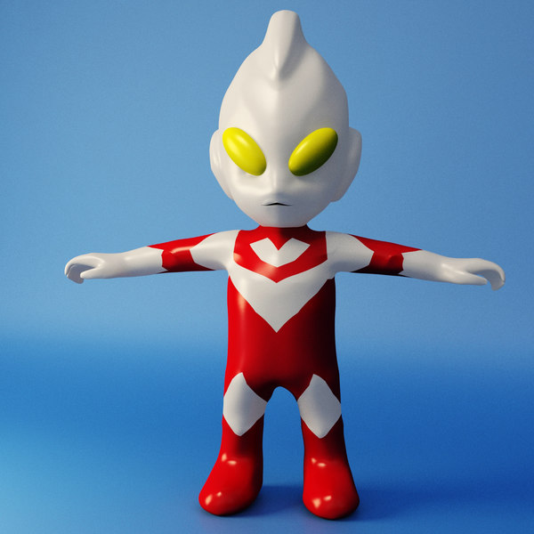 Free 3D Characters-Ultraman Models | TurboSquid
