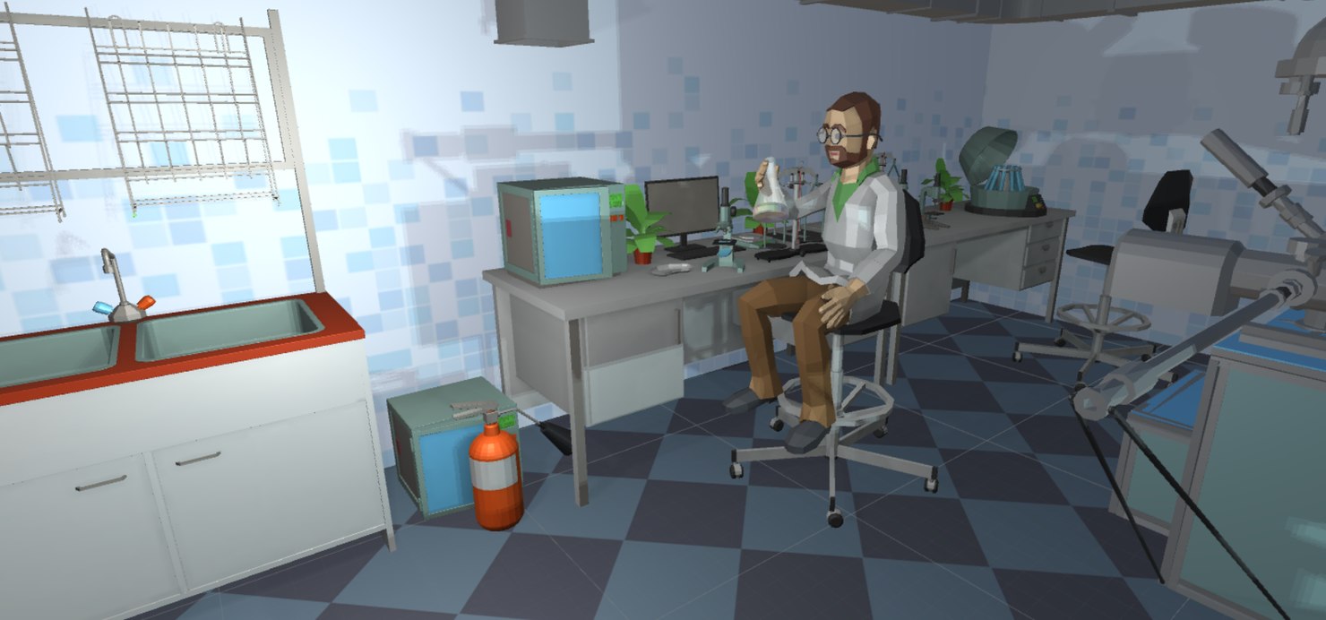 3D model vr laboratory - TurboSquid 1434950