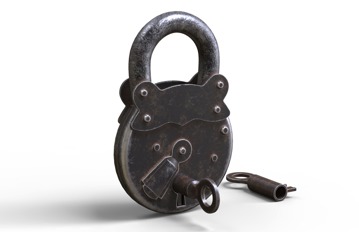 Padlock 3D Models for Download | TurboSquid