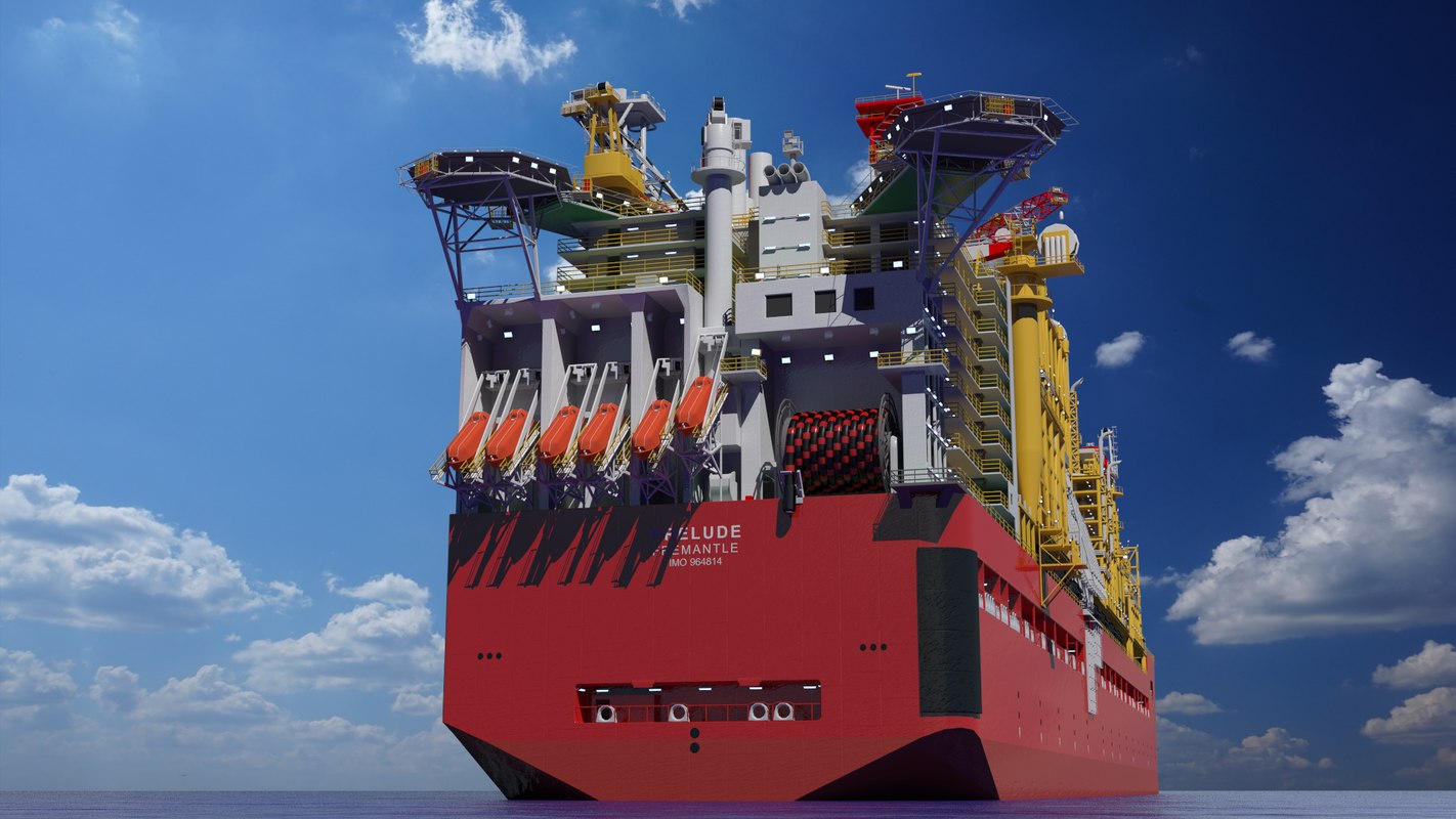 Shell Prelude Flng 3d Model Turbosquid 1435046
