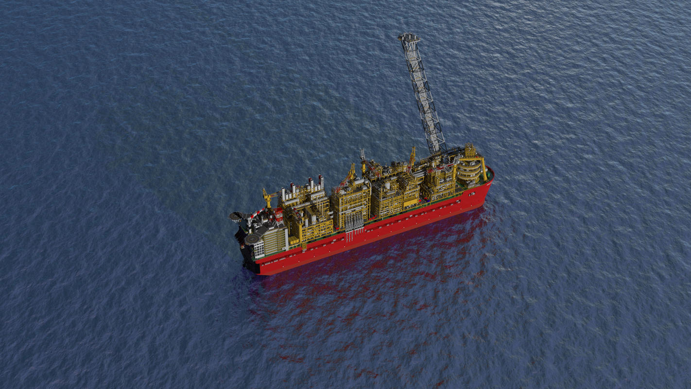 Shell prelude flng 3D model - TurboSquid 1435046