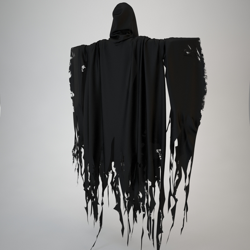 Ghost cloak 3D model - TurboSquid 1437568