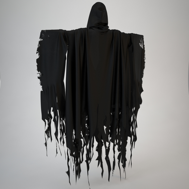 Ghost cloak 3D model - TurboSquid 1437568