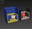 3D buzzi chair model - TurboSquid 1435238