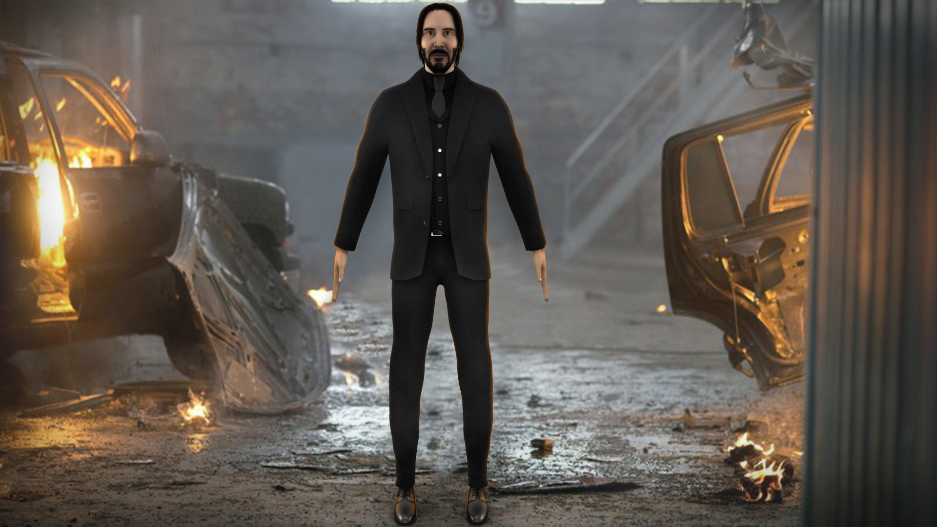 John wick model - TurboSquid 1435313