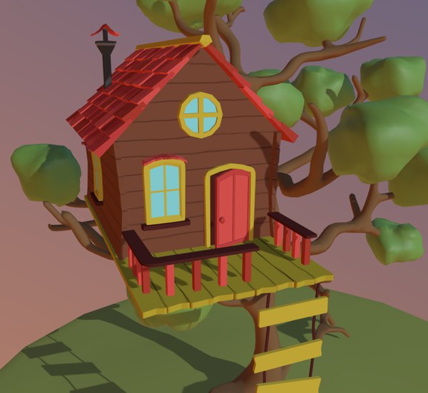 3D Treehouse Models | TurboSquid