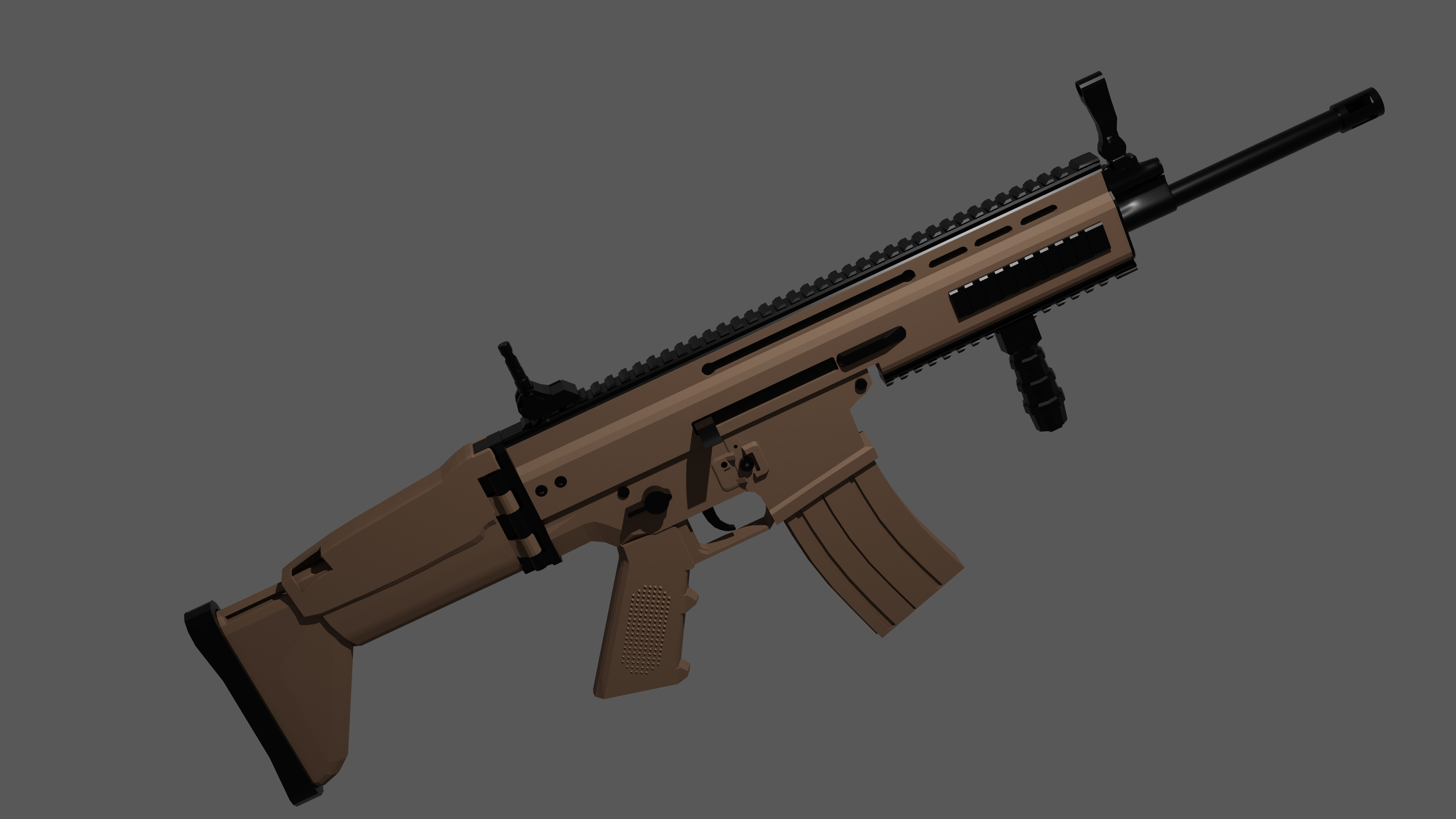 3D fn scar model - TurboSquid 1435694