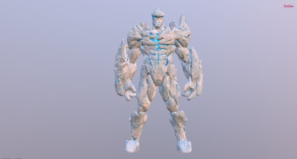 modelo 3d Pack Elemental Golem Definitivo - TurboSquid 1435693