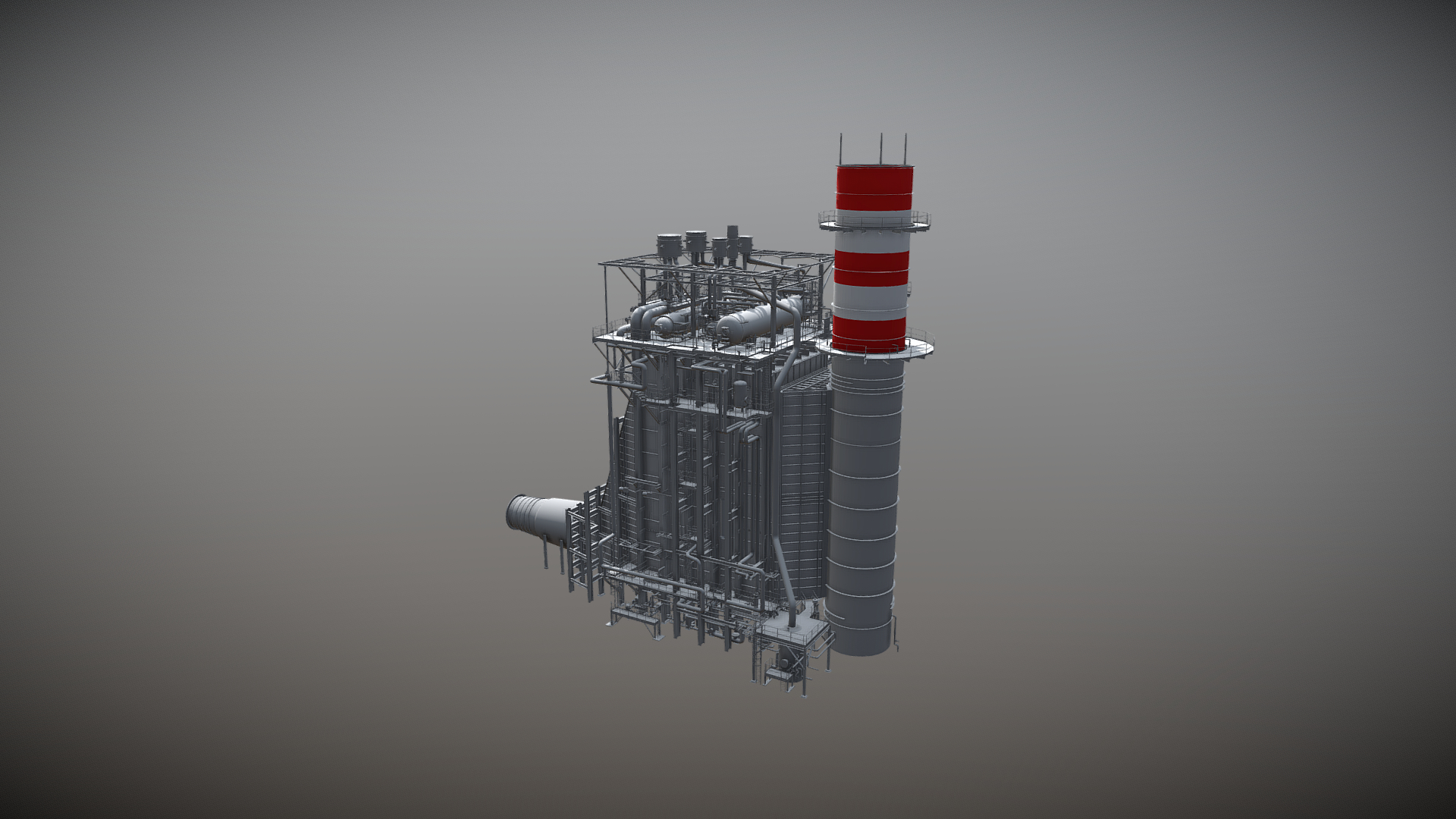 Architecture power plant 3D - TurboSquid 1435730