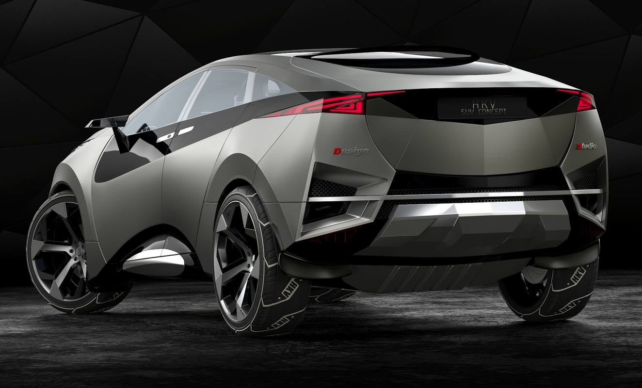 3D futuristic suv - TurboSquid 1349038