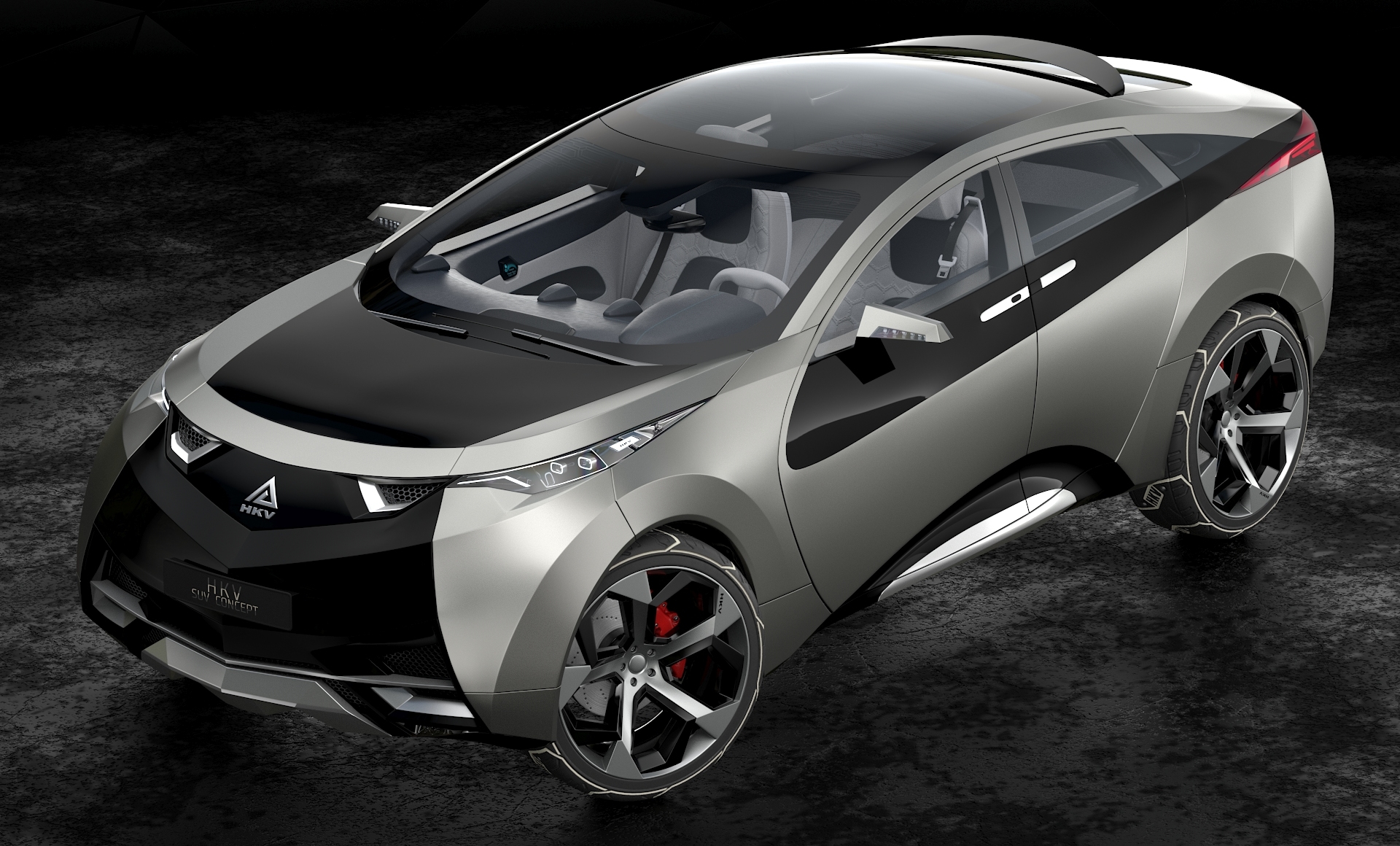 3D futuristic suv - TurboSquid 1349038