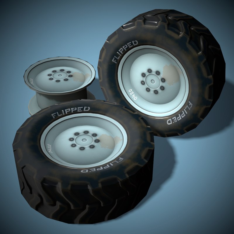 Stylized wheel ready 3D model - TurboSquid 1435903