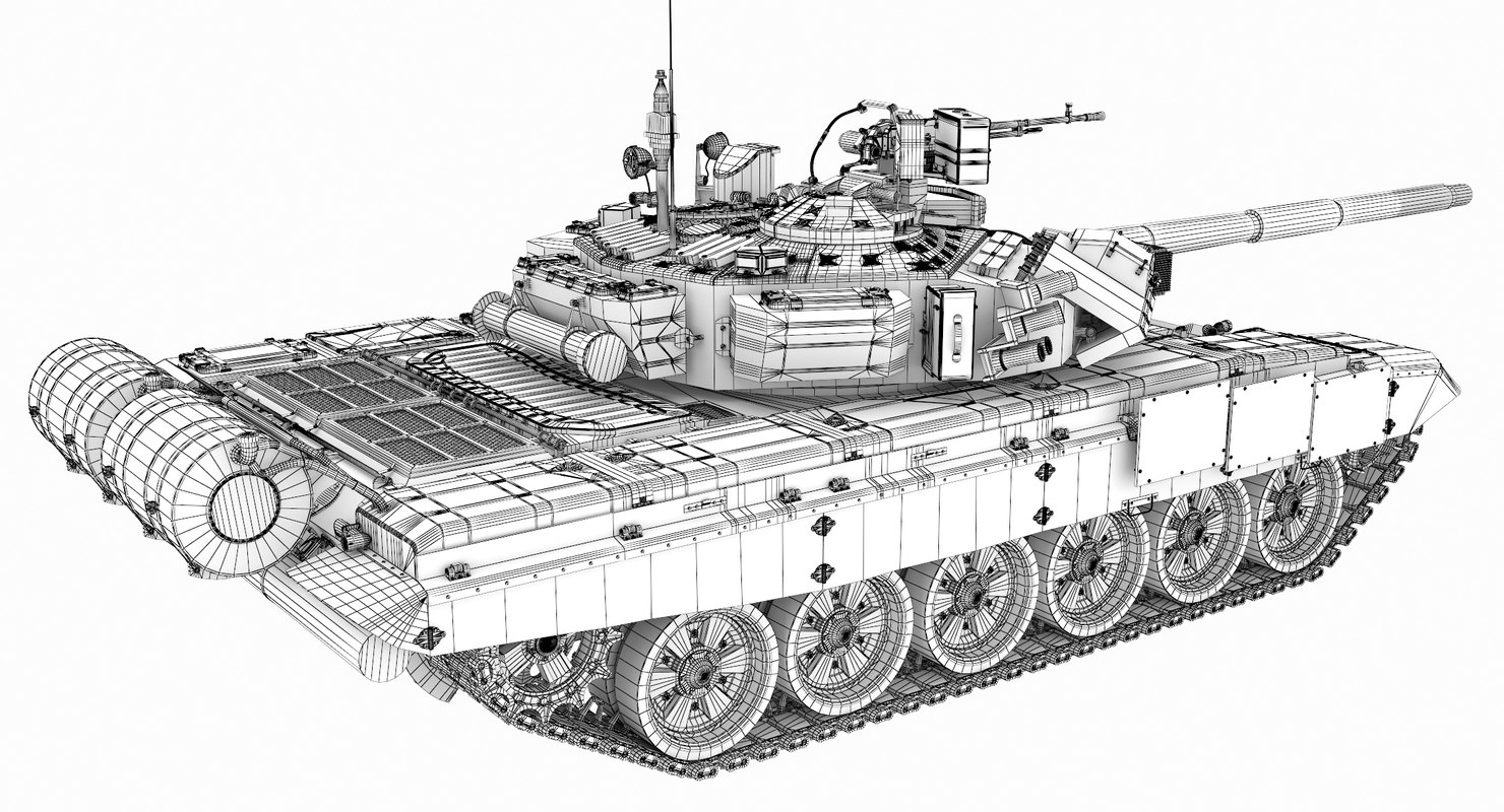 3D tank t90a t - TurboSquid 1437258