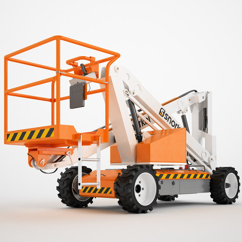 Snorkel a38e electric 3D model - TurboSquid 1436171