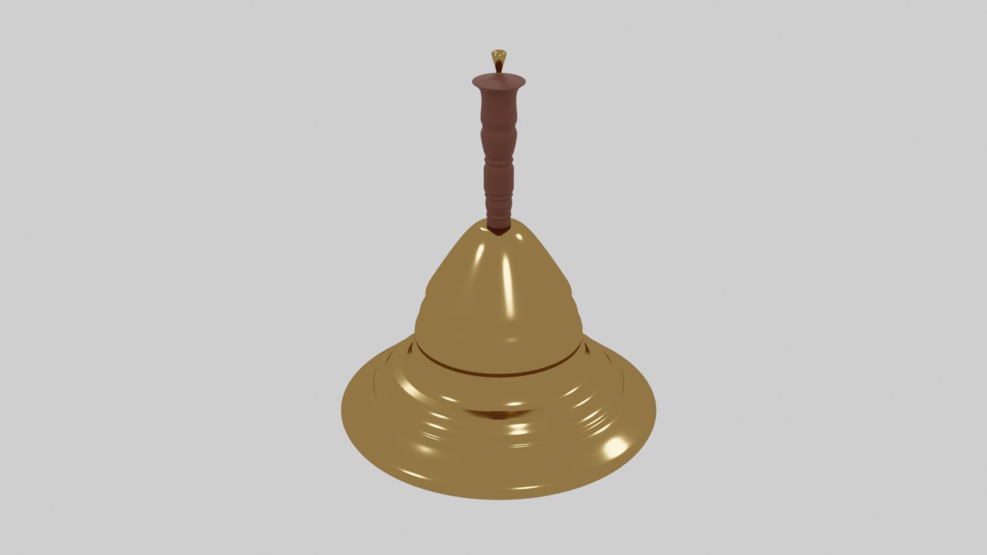 3D bell ready model - TurboSquid 1435892