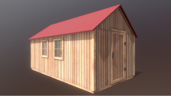 Semi-Modular Shed Low-poly 3D 모델 3D 모델 - TurboSquid 1451975