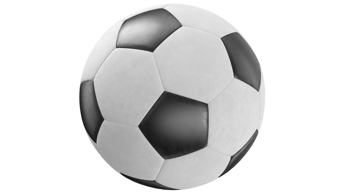 3D Real Soccer Ball TurboSquid 1436510