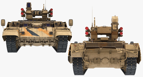 3D model russian tanks 2 - TurboSquid 1438437