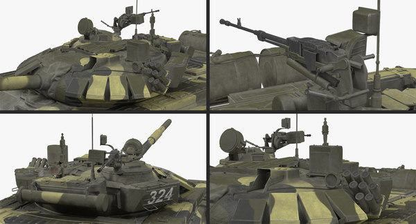 3D model russian tanks 2 - TurboSquid 1438437