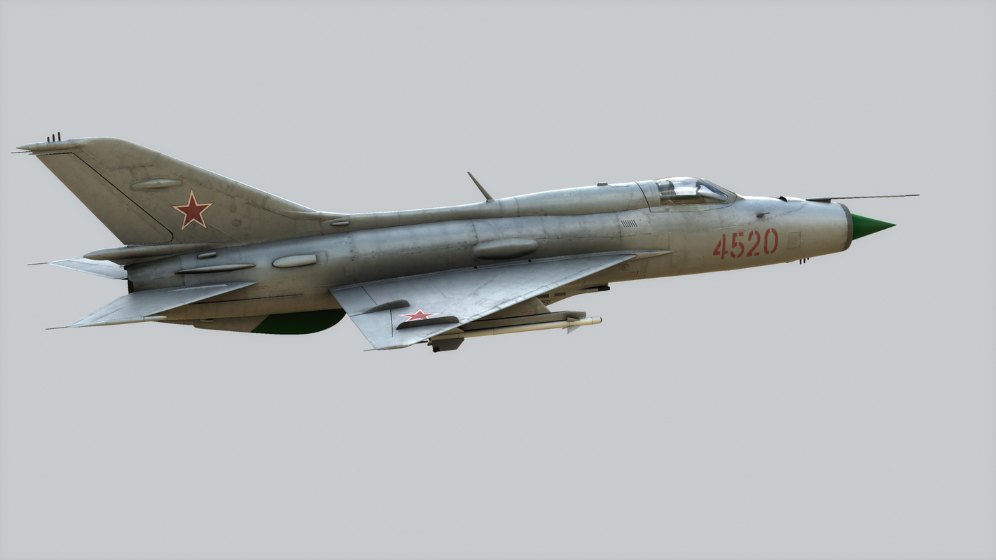3d mig-21 mf pf model