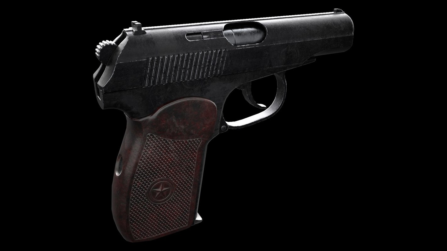 3D soviet makarov - TurboSquid 1437006