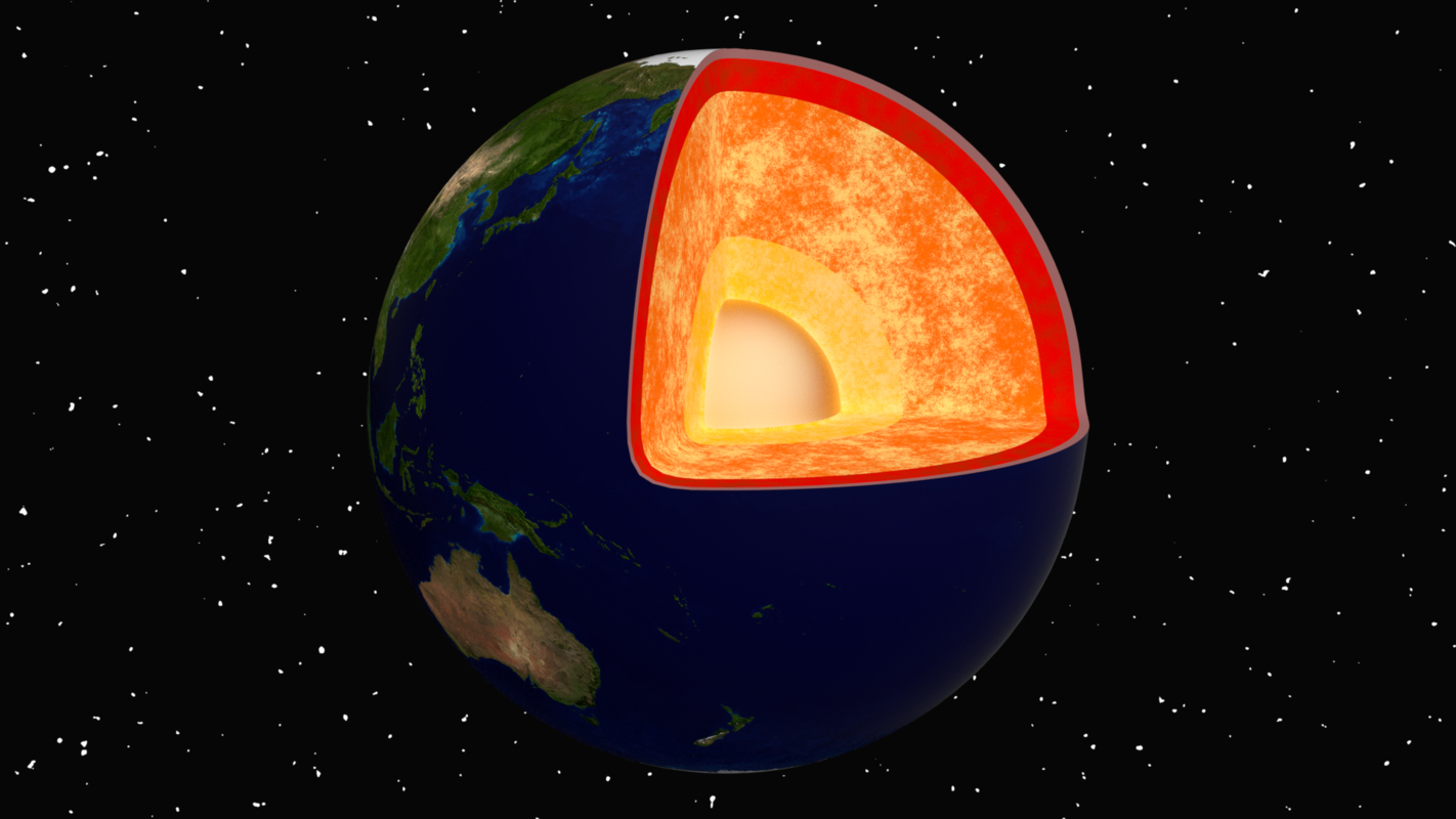 Núcleo Terrestre Modelo 3D - TurboSquid 1436164