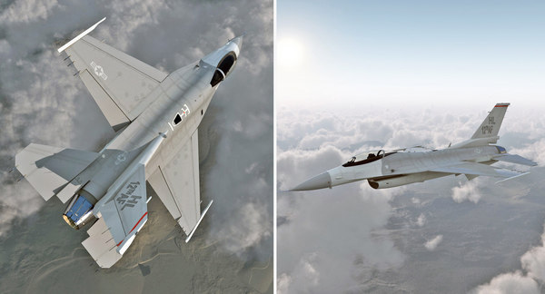 3D military airplanes 2 air force model - TurboSquid 1438451