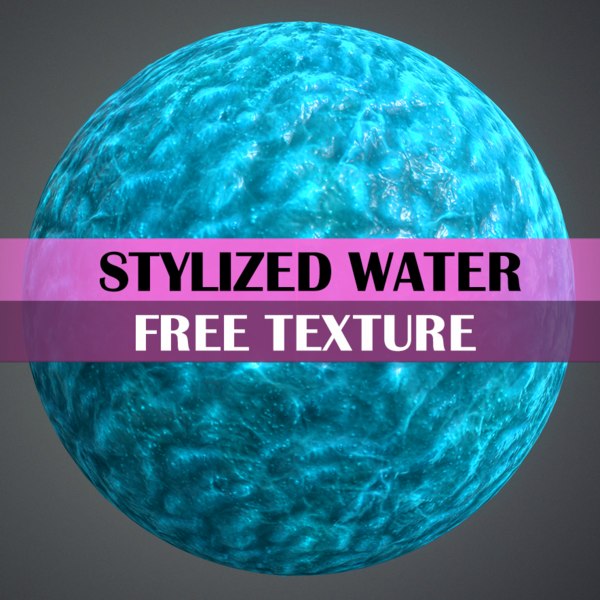 Texture PNG stylized texture water