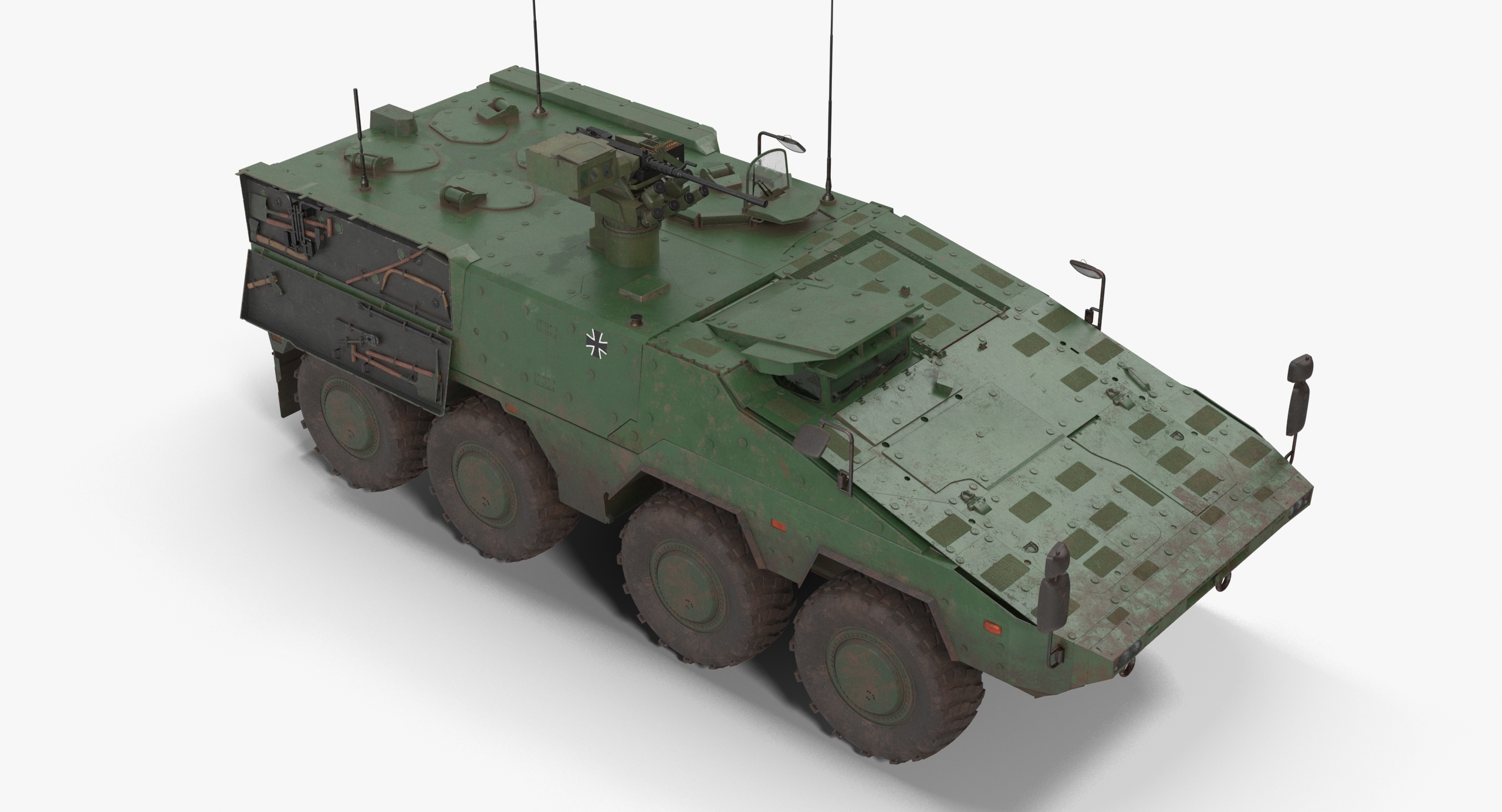 3D apc boxer green - TurboSquid 1437276