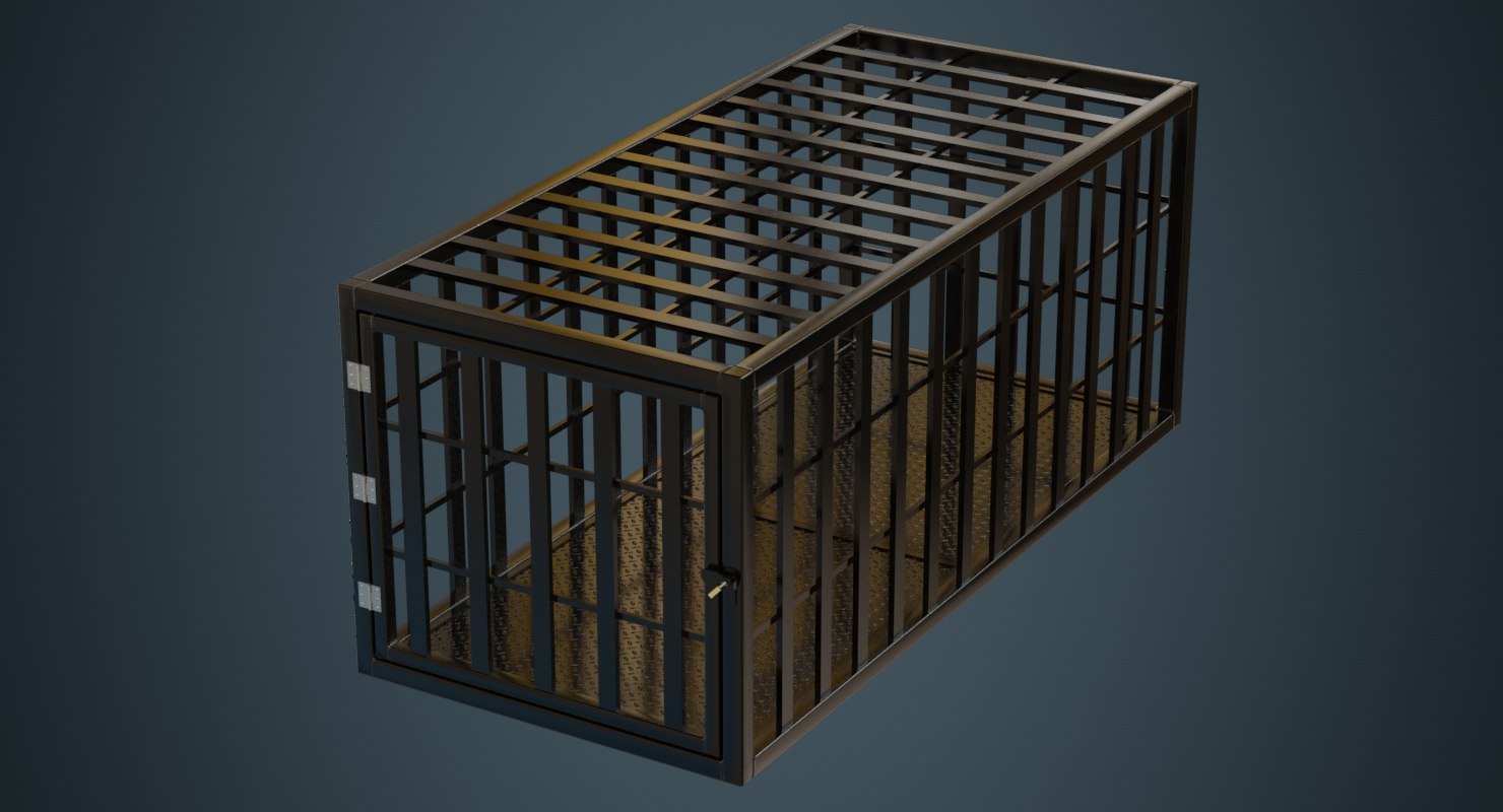 3D model cage contains 1a - TurboSquid 1437333