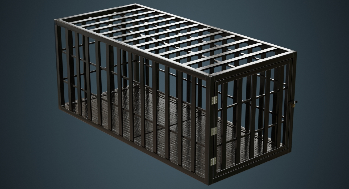 3D model cage contains 1a - TurboSquid 1437333