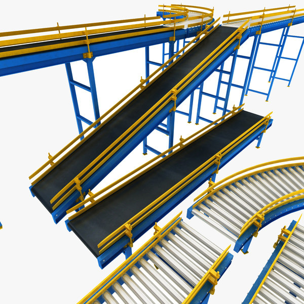 conveyor belt 3d model