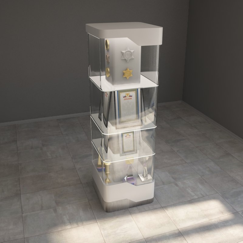 3D model showcase modern design - TurboSquid 1437496
