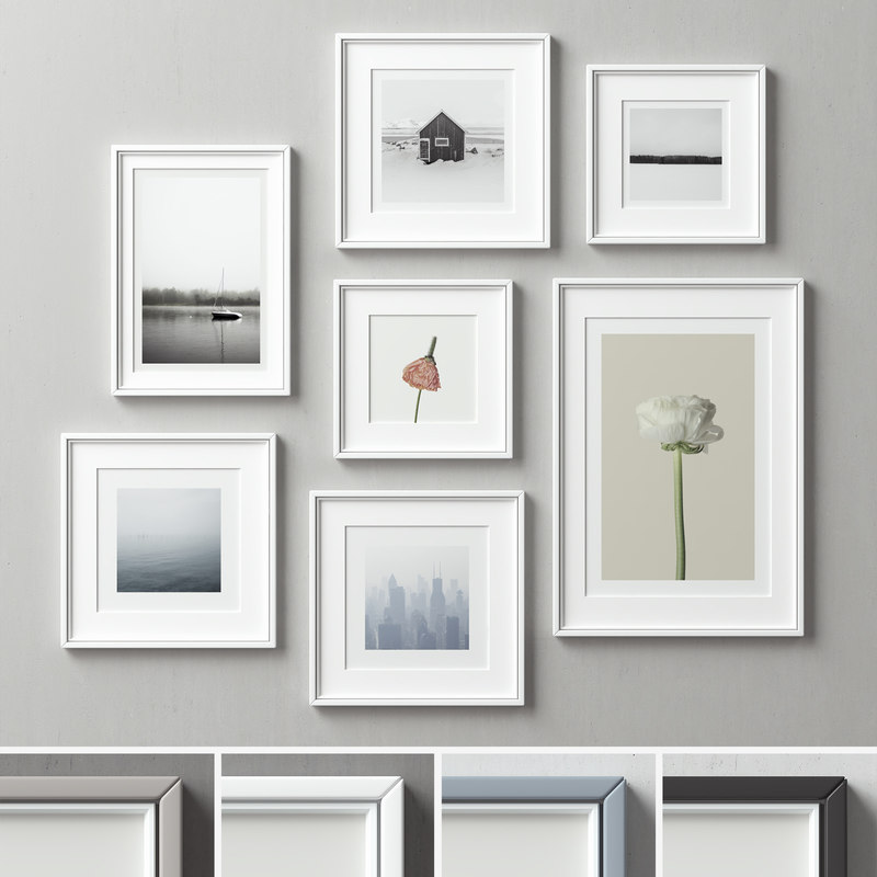 3D picture frames model - TurboSquid 1437566