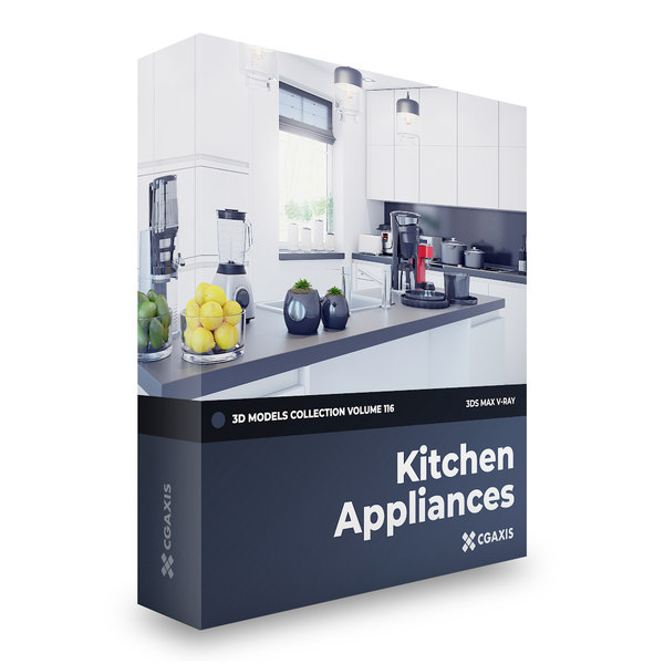 kitchen aid coffee machine 3d model