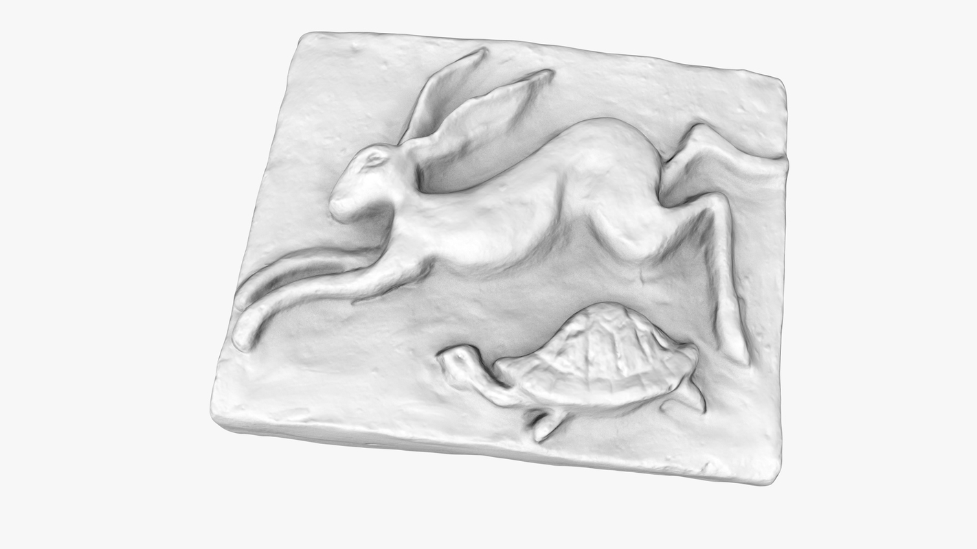 3D model hare relief rabbit - TurboSquid 1437664