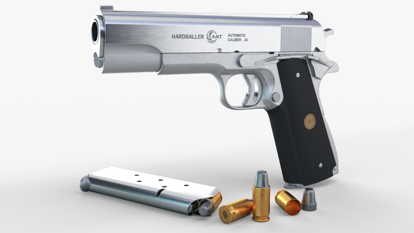 3D amt hardballer model - TurboSquid 1437153